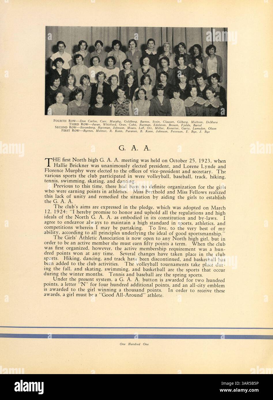 This 1930 'Polaris' yearbook captures North High students, teachers ...