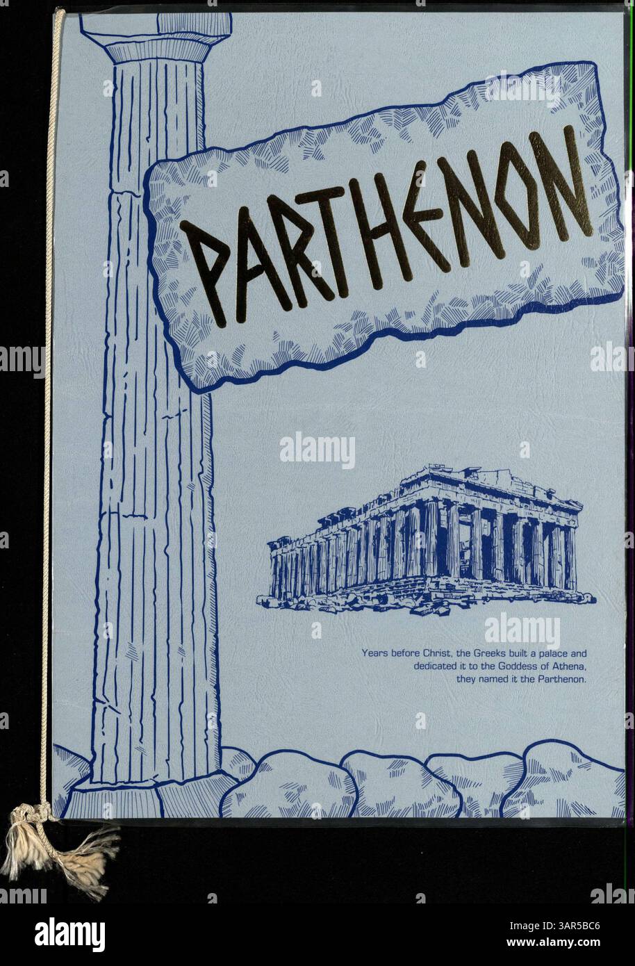 The Parthenon menu features a variety of Greek cuisine options ...