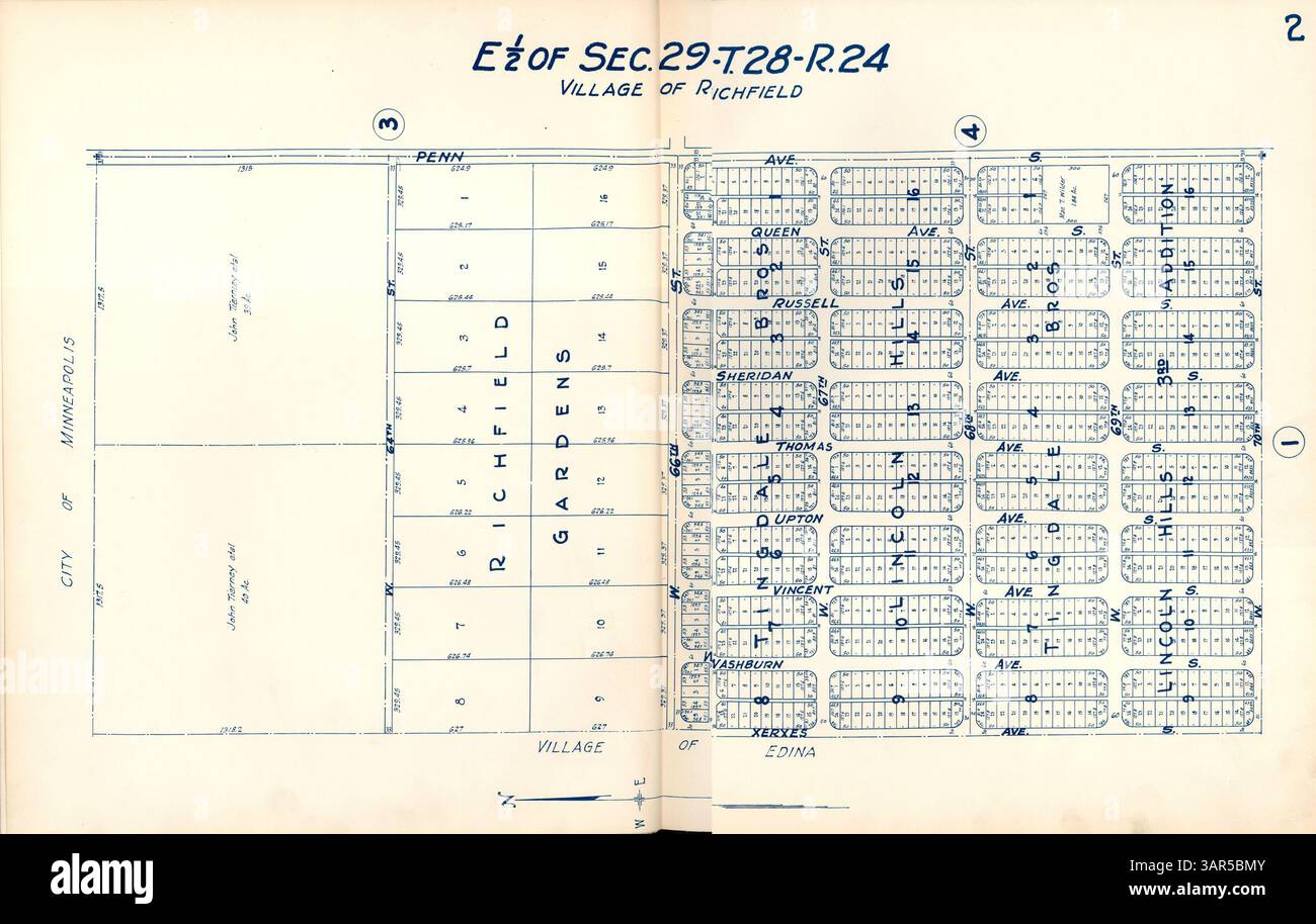 This atlas contains a complete set of maps of the Village of Richfield ...