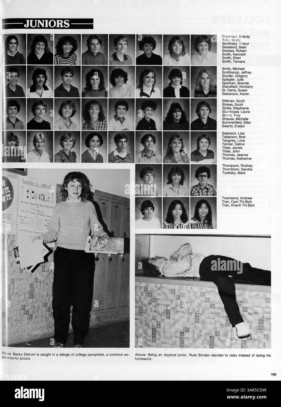 This 1983 'Echowan' yearbook from St. Louis Park High School documents ...