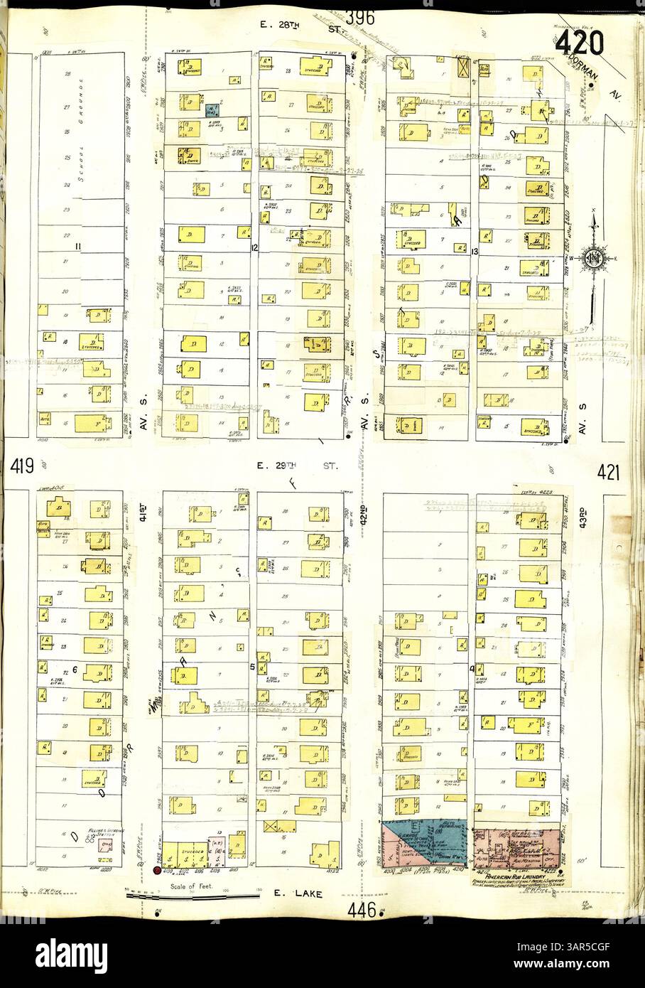 Volume 4 of the Sanborn Insurance Maps provides a comprehensive visual ...