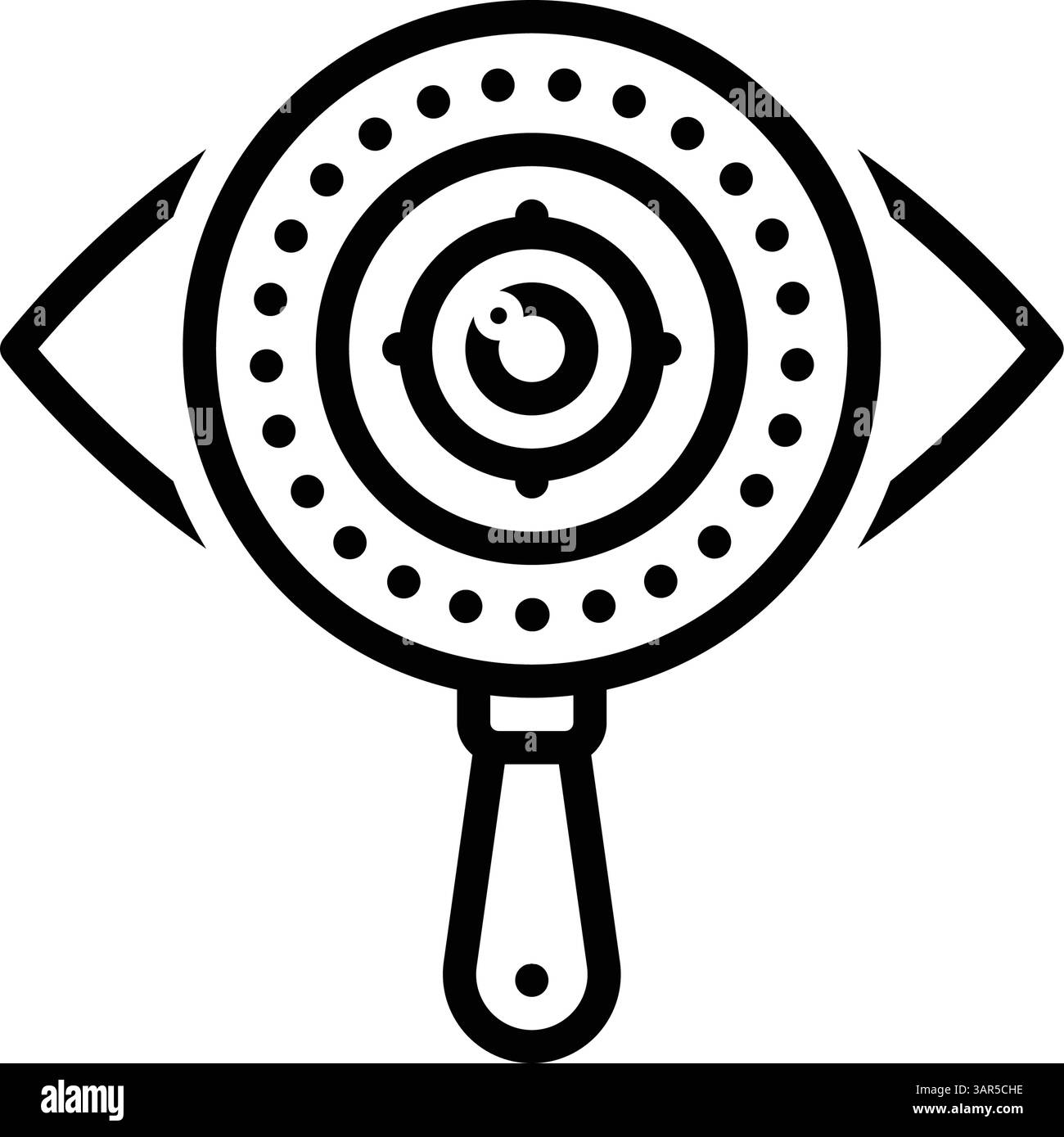 Eye detection Stock Vector Images - Alamy