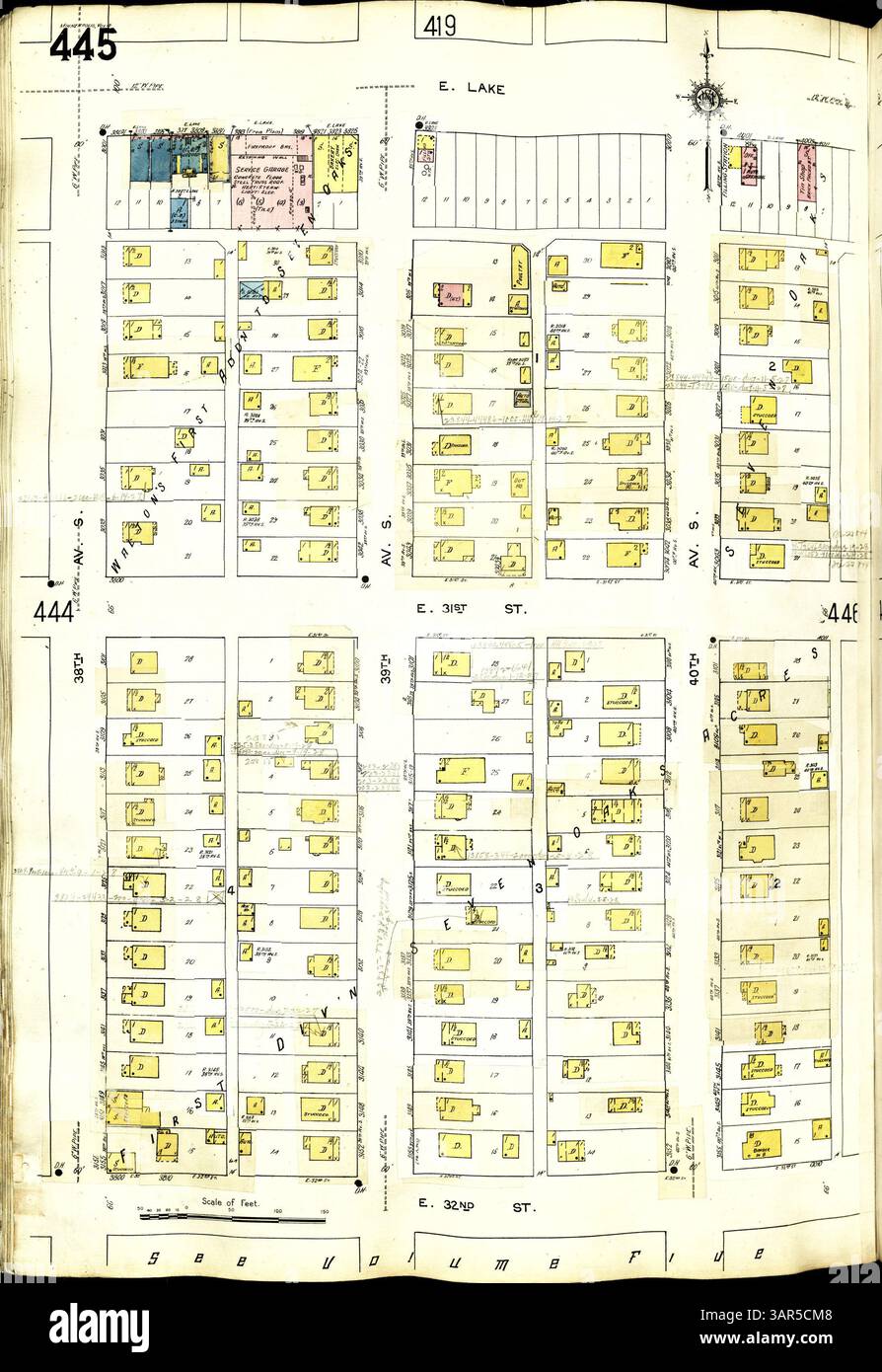 Sanborn fire insurance maps show the development of Minneapolis ...