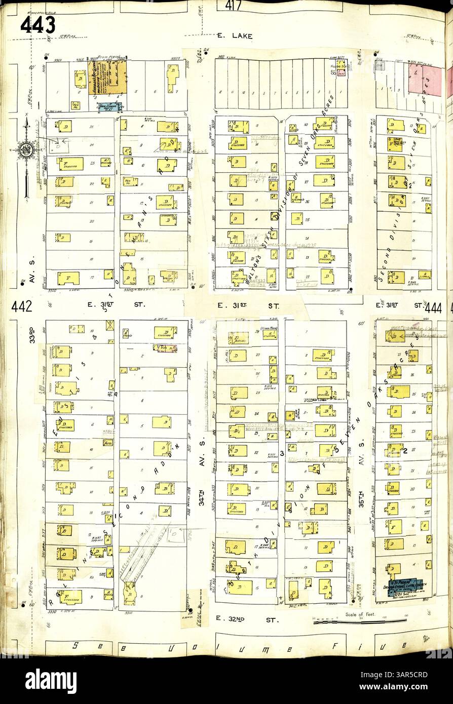 Sanborn fire insurance maps document the growth and development of ...