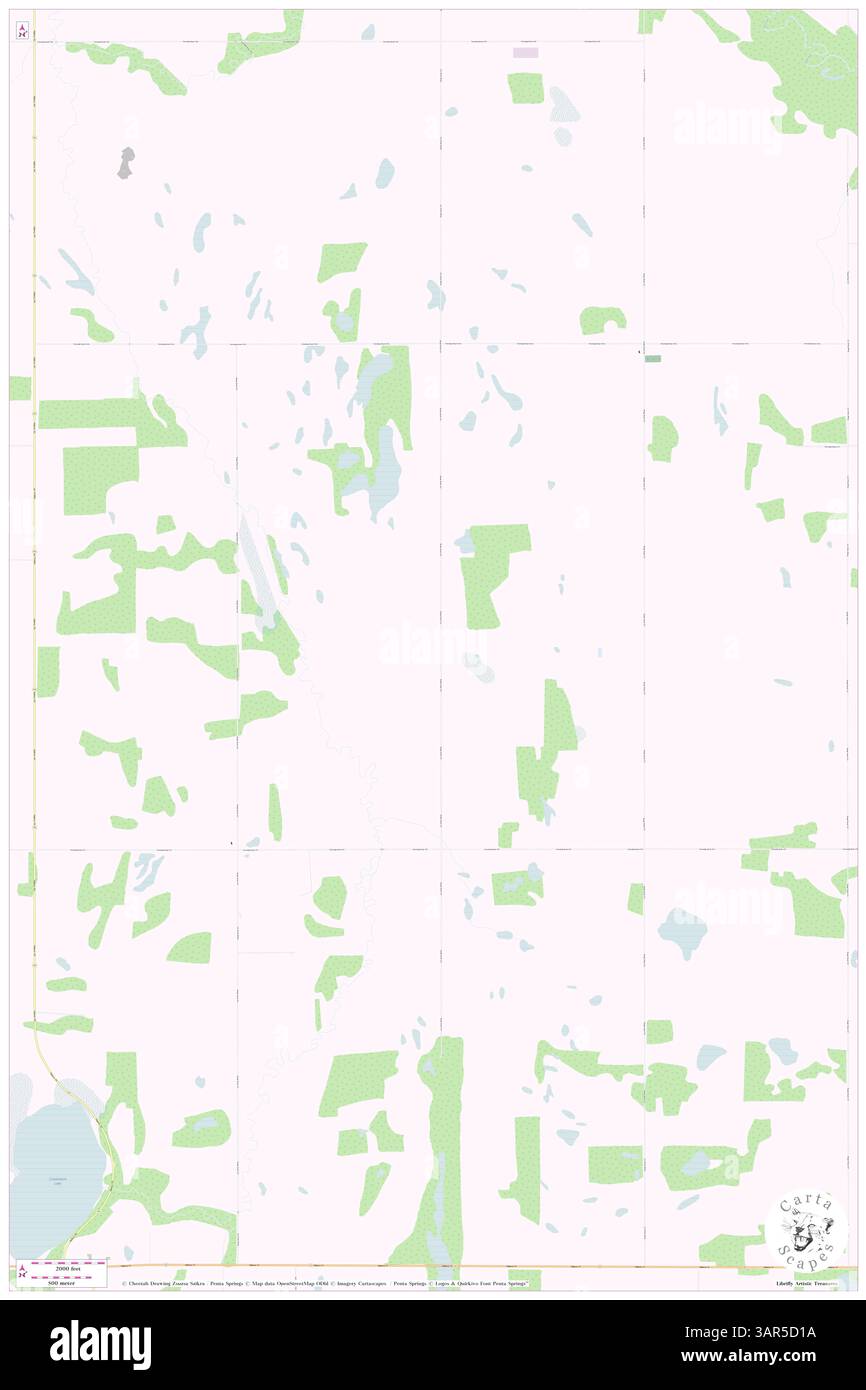 Map of ponoka hi-res stock photography and images - Alamy