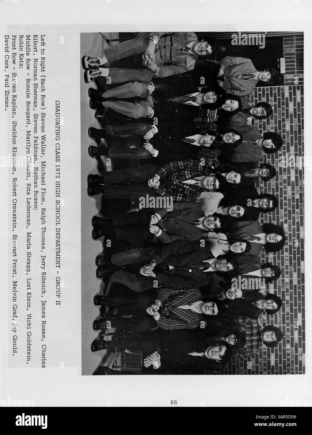 The 1972 Yearbook of Talmud Torah of Minneapolis documents the students ...