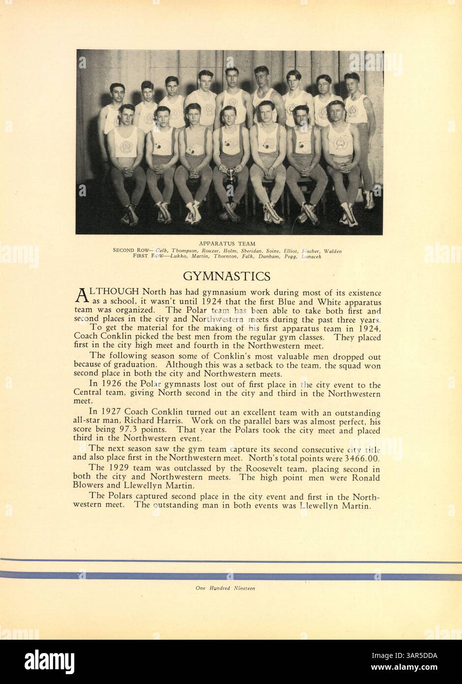 This edition of the 1930 North High yearbook, Polaris, documents key ...