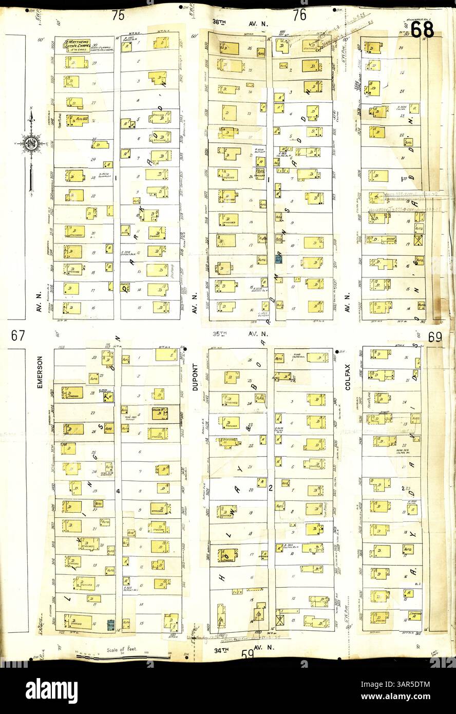 Sanborn Insurance Maps offer detailed views of Minneapolis' buildings ...