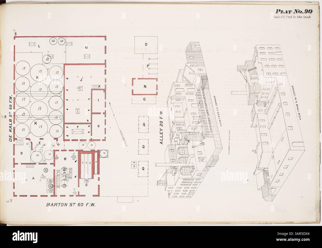 This volume of A. Whipple & Co.'s 1872 insurance maps series covers ...