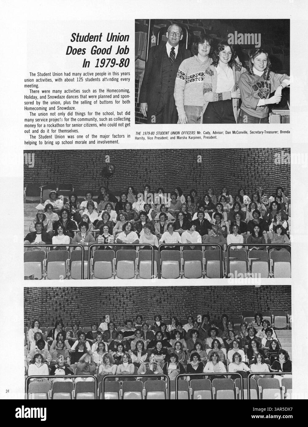 This 1980 South High Yearbook showcases students, teachers, athletics ...