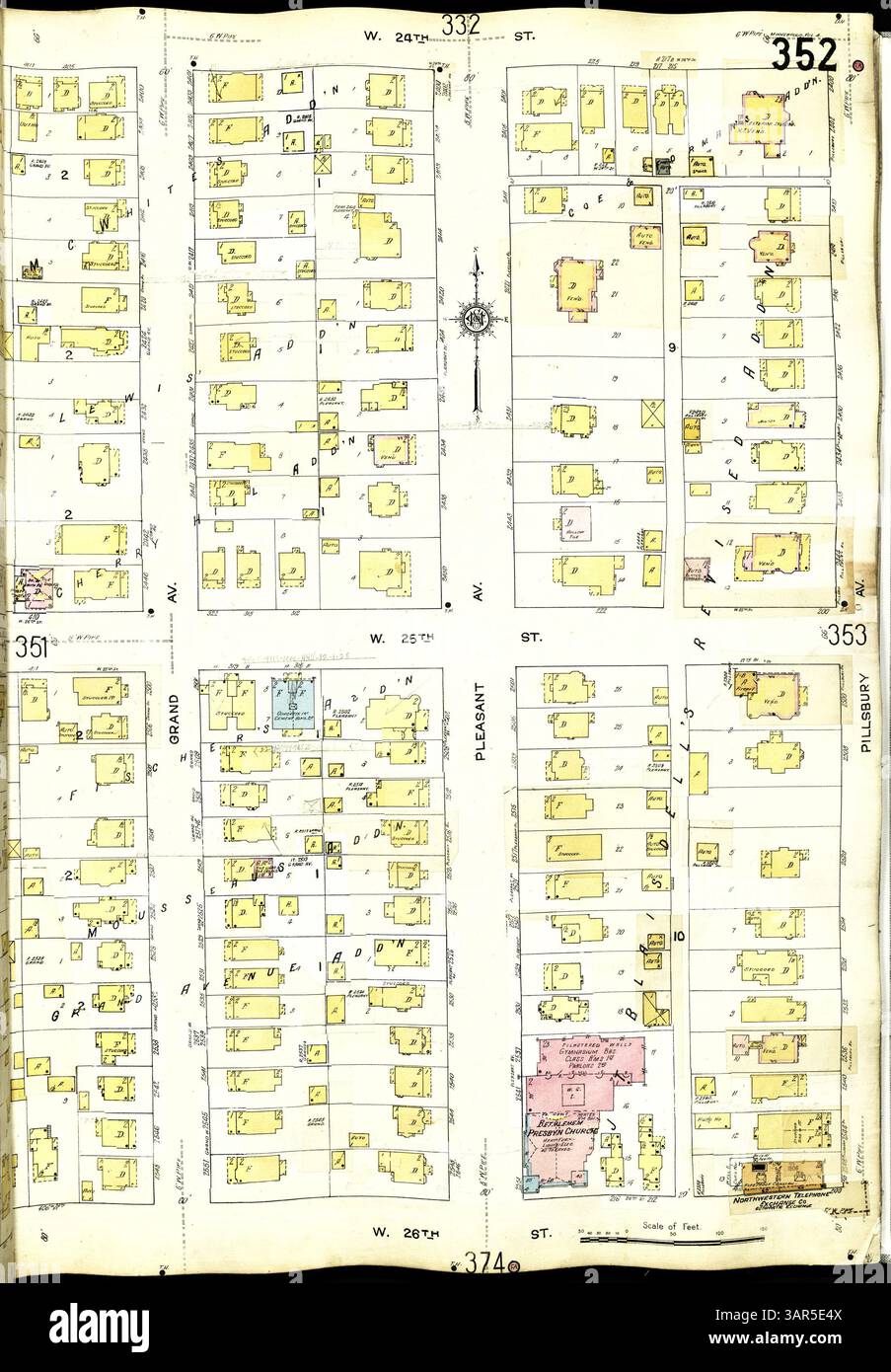 Volume 4 of the Sanborn Insurance Maps documents the detailed growth of ...