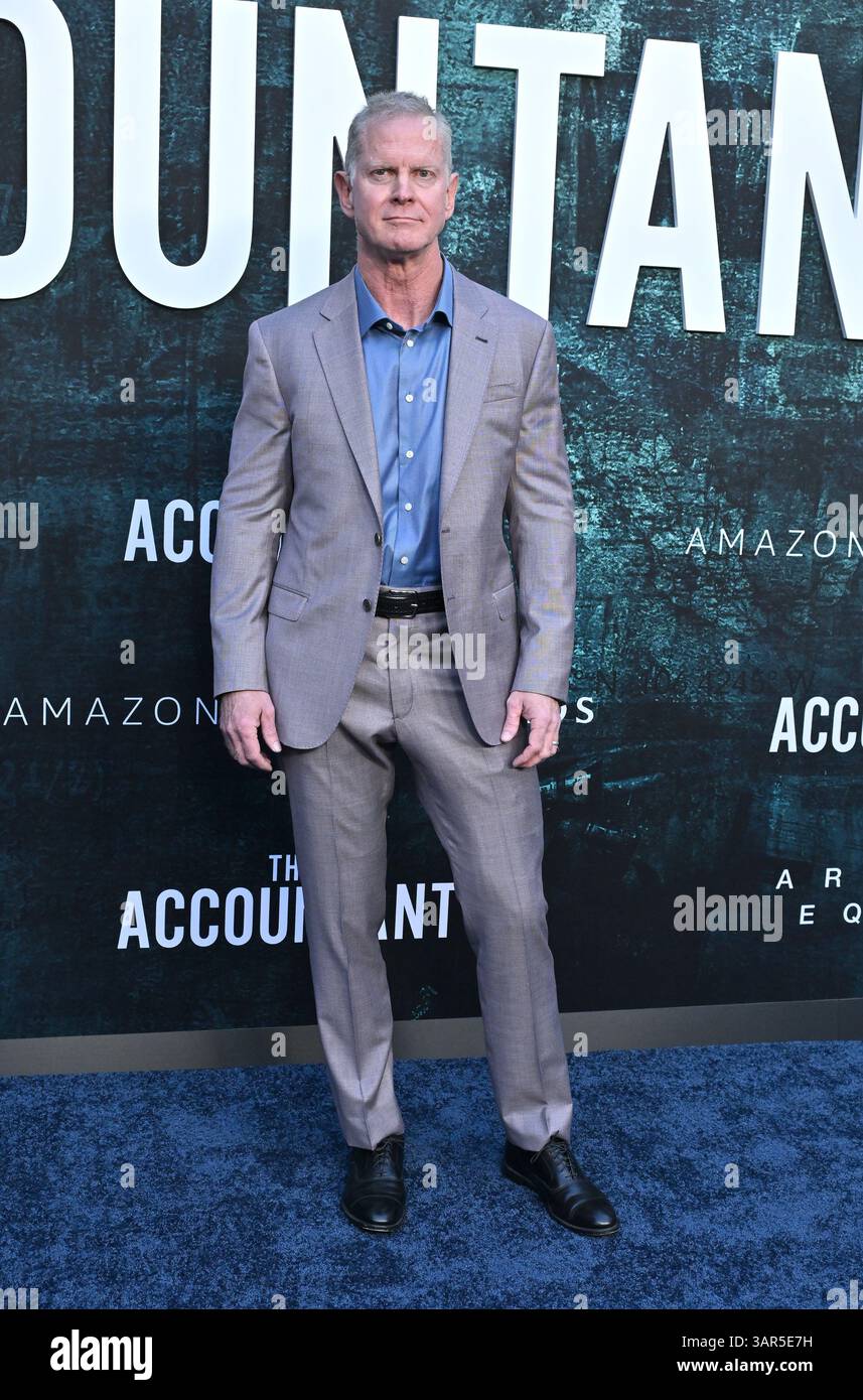 Hollywood, USA. 16th Apr, 2025. Bill Dubuque arriving at “The ...