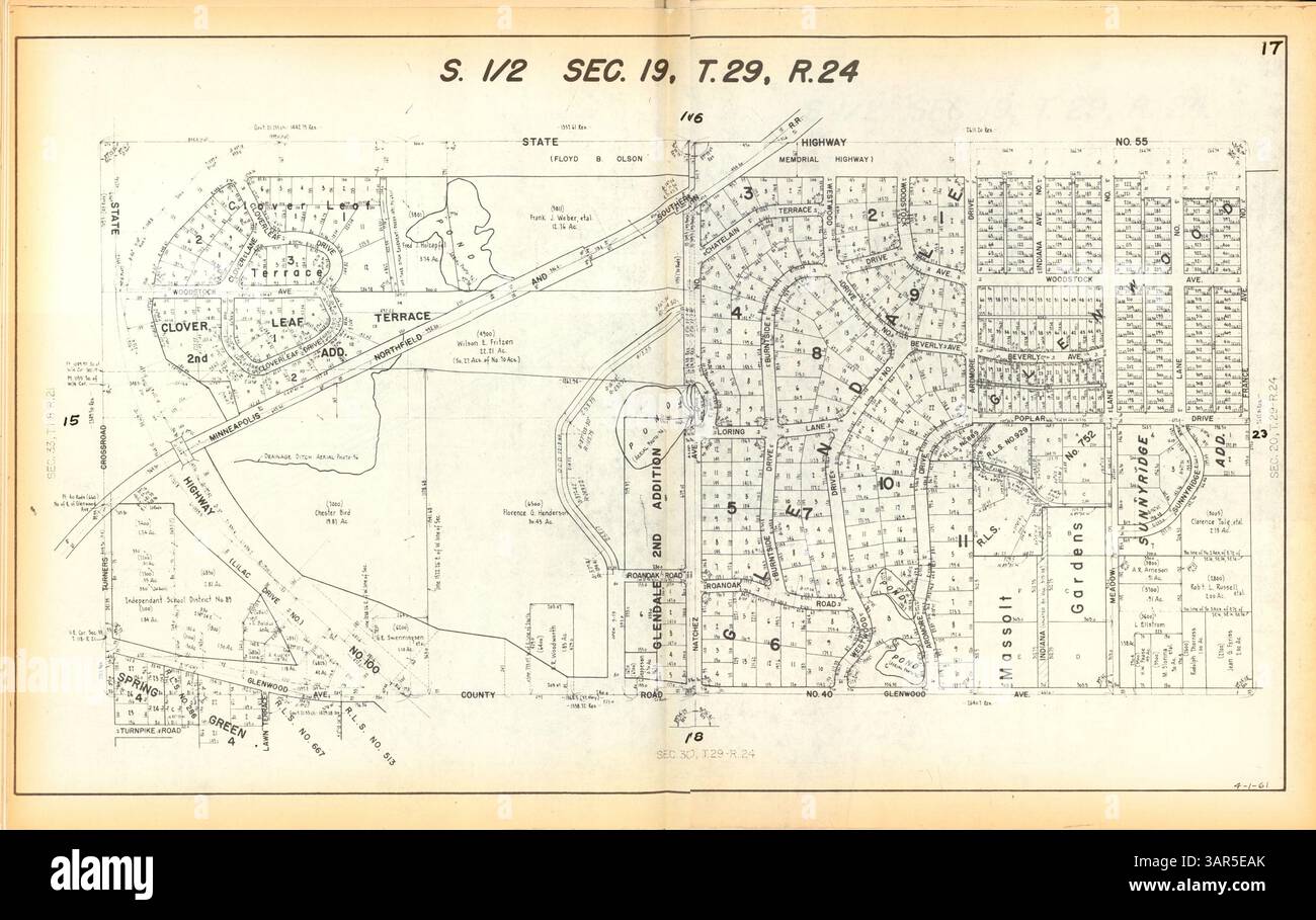 The Atlas of Golden Valley includes a full set of plat maps for the ...