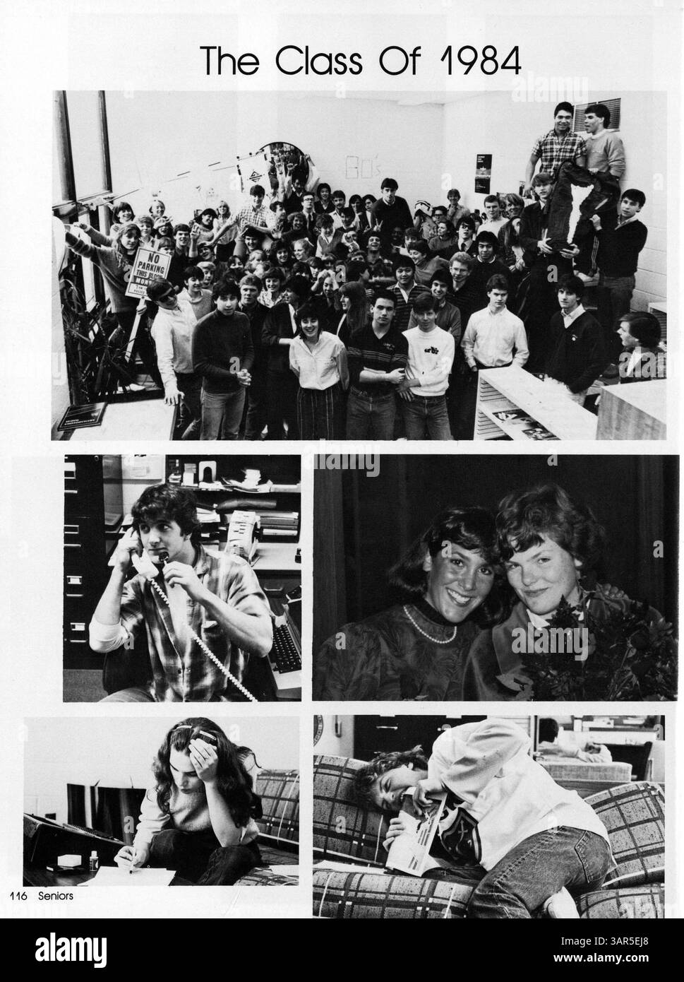 The 1984 'Breck Mustang' yearbook captures Breck High School’s 1983 ...