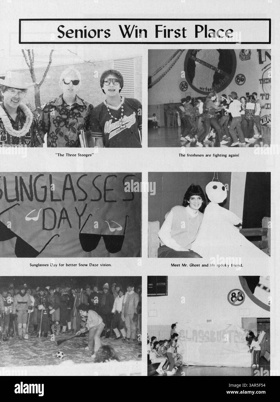 The 'Eighty Five Villager' yearbook from 1985 provides a visual and ...