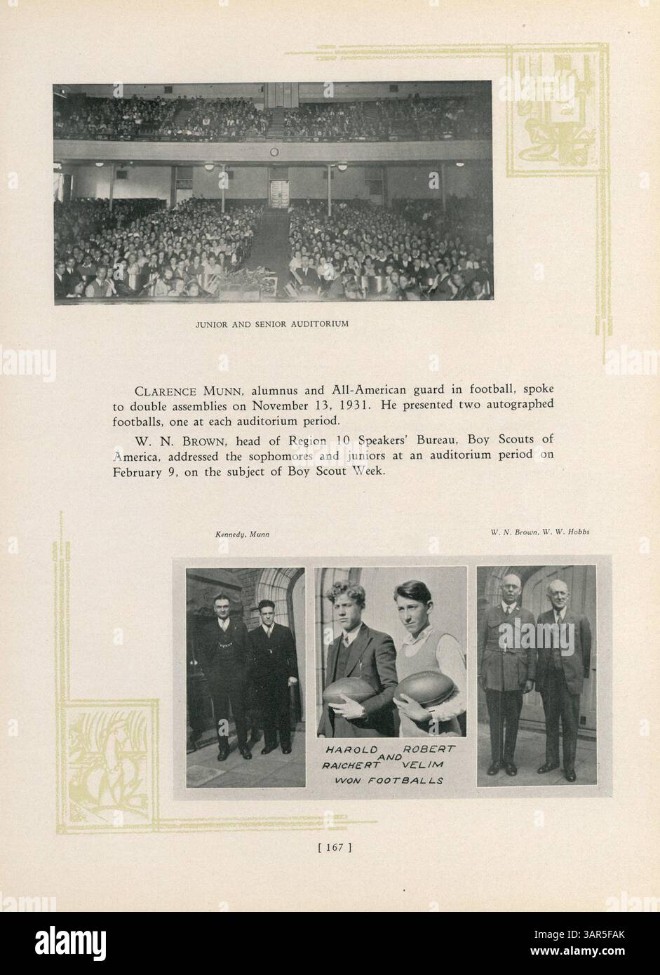 This 1932 North High Yearbook, Polaris, documents the school year’s ...