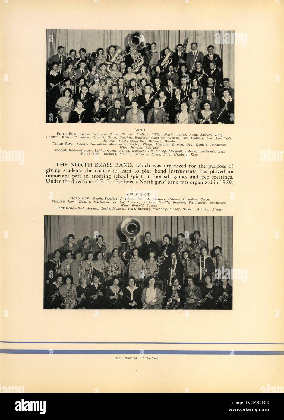 The 1930 Polaris yearbook from North High School captures the students ...