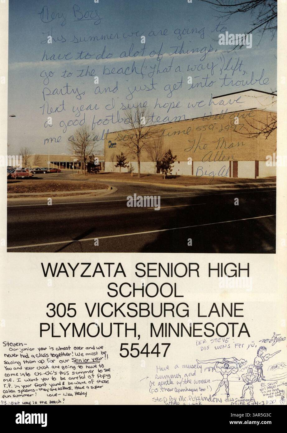 The 1985 'Wayako' yearbook documents the highlights of Wayzata High ...