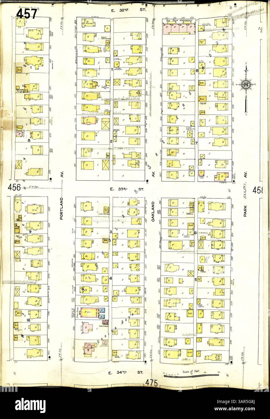 Sanborn fire insurance maps document the growth of Minneapolis ...