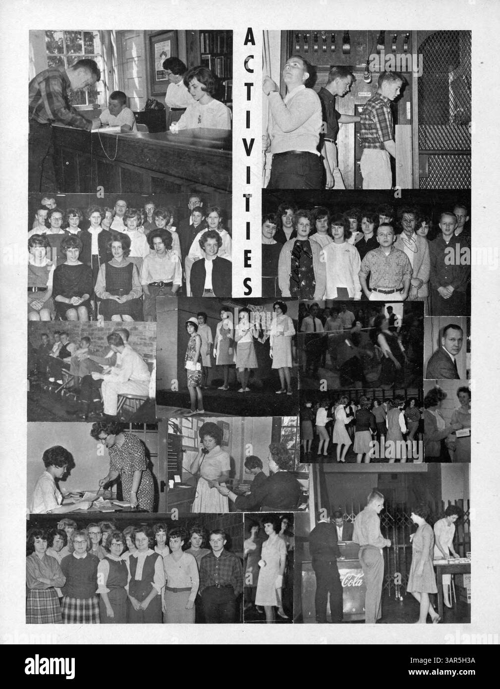 This 1962-1963 yearbook, The Simokon, documents Nokomis Jr. High's ...