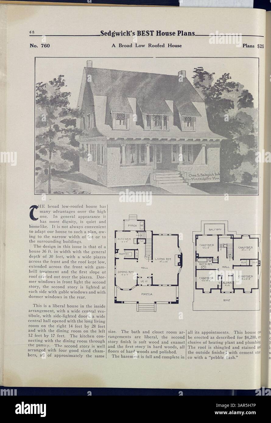 This is the Twelfth Edition of Sedgwick's Best House Plans, featuring ...