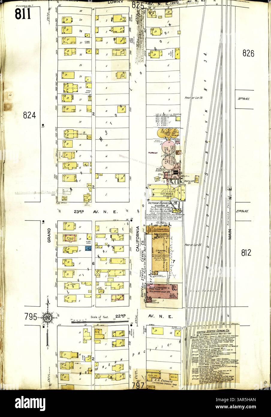 The Sanborn Insurance Maps of Minneapolis, Minnesota, Volume 7 are ...