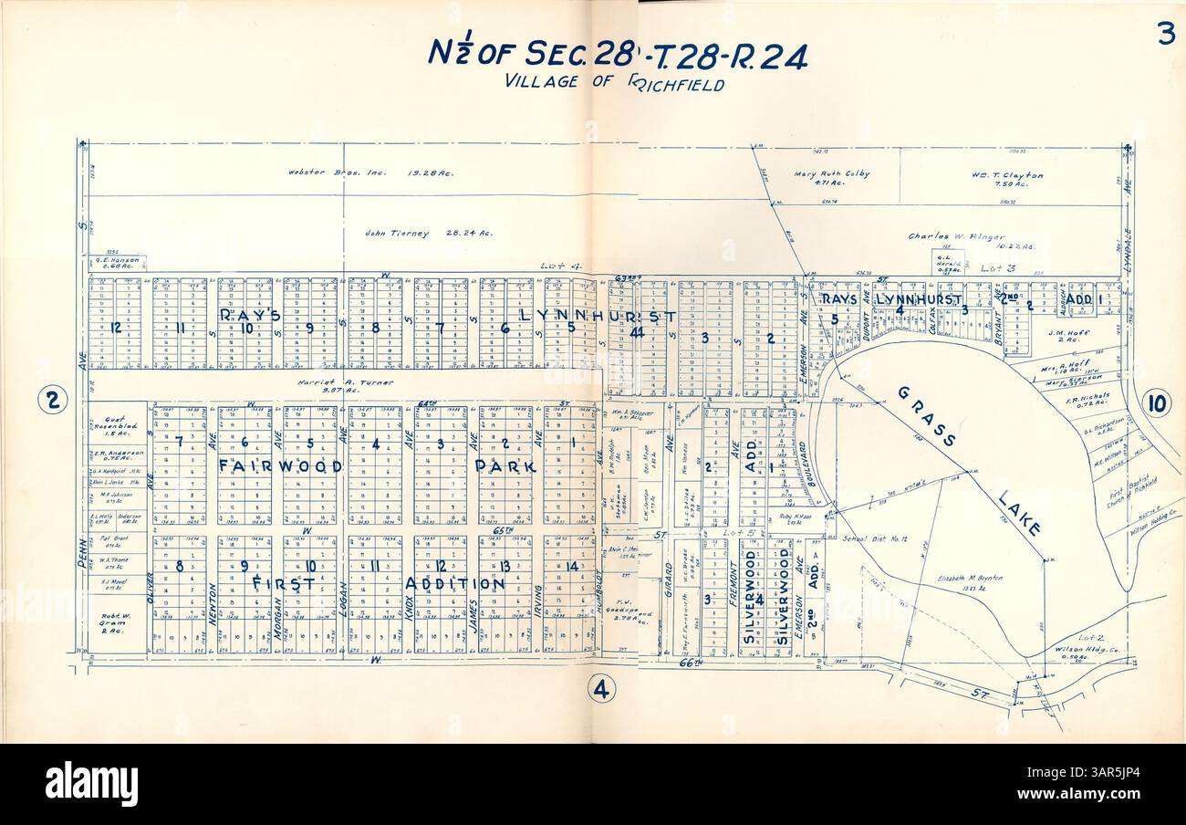 This atlas contains a complete set of maps of the Village of Richfield ...