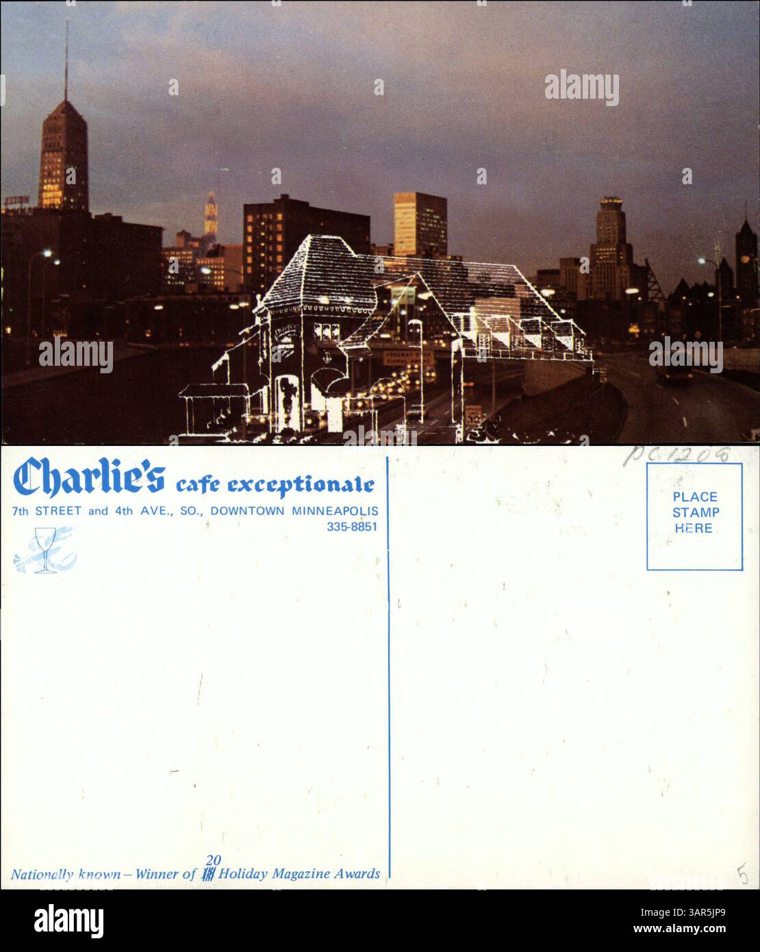 Charlie's Cafe Exceptionale, located in downtown Minneapolis, was ...