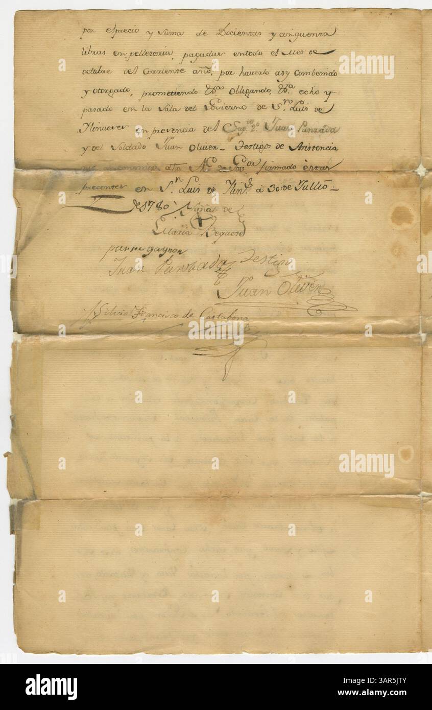 This historical document records the sale of land from Marie Becquet ...