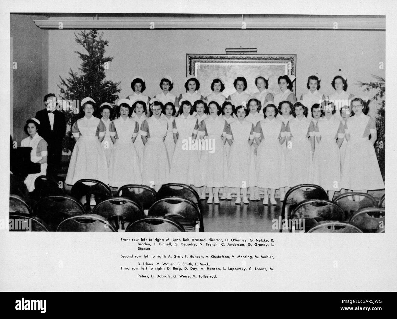 The 1949 yearbook from Abbott Hospital School of Nursing highlights the ...