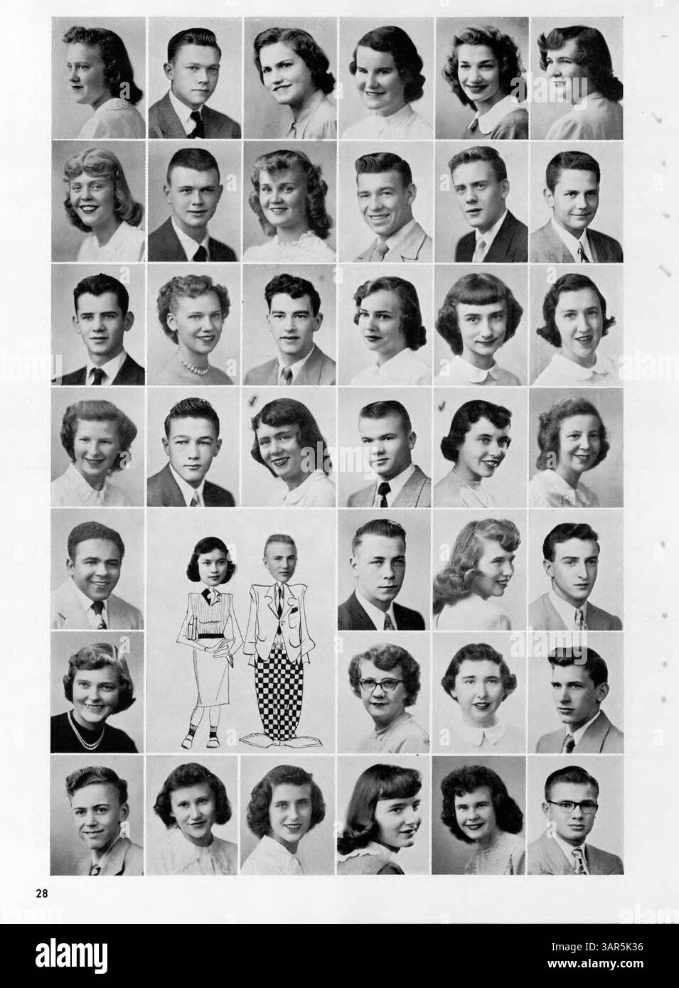 The 1950 Tiger Yearbook from South High School captures key moments of ...