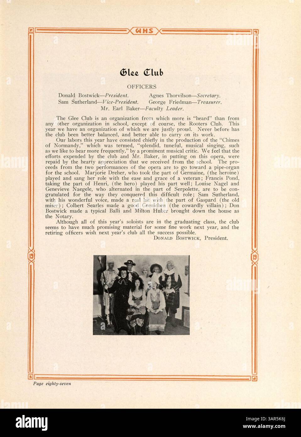 This 1919 'Hesperian' yearbook from West High School features student ...