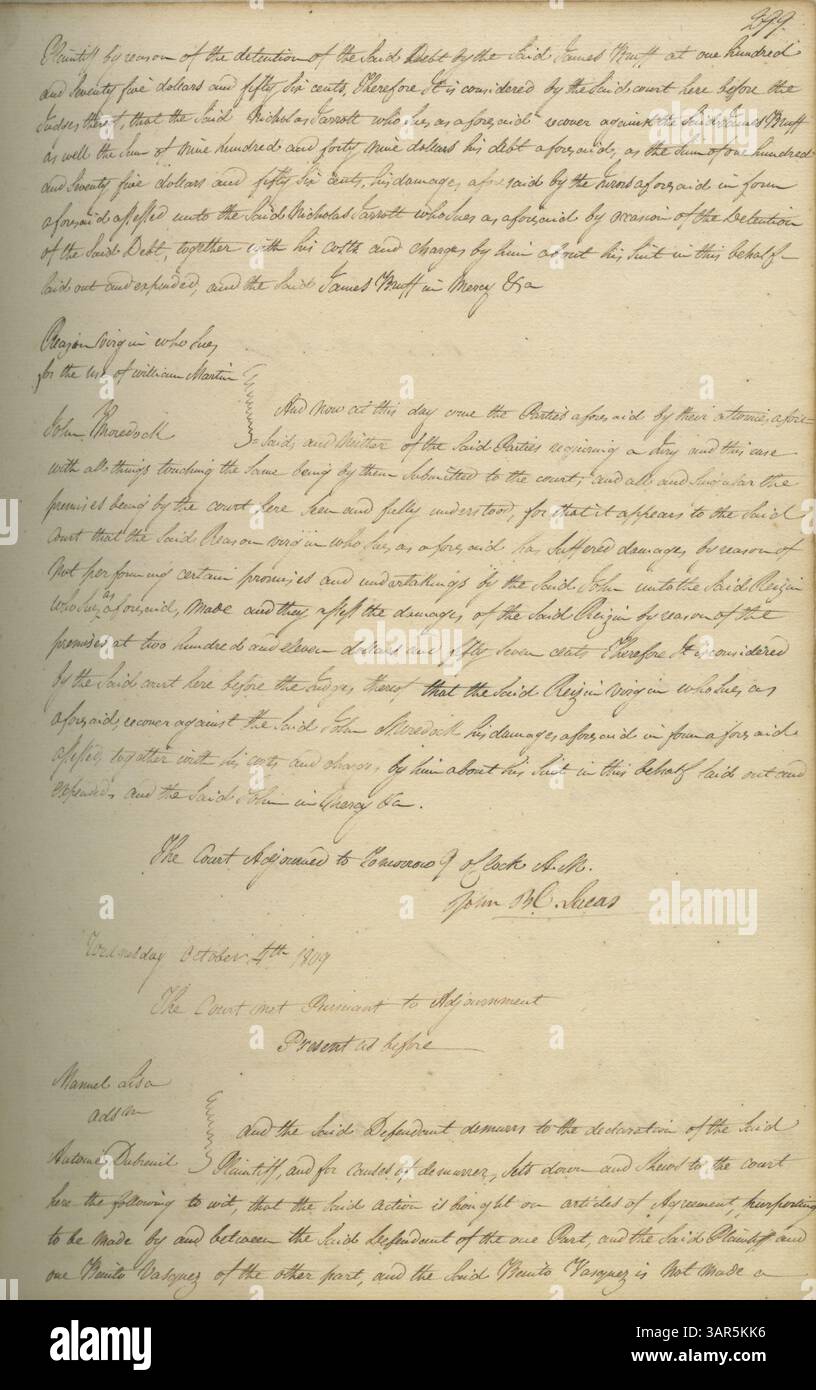 This volume (2) of the Missouri Supreme Court Minute Books, spanning ...