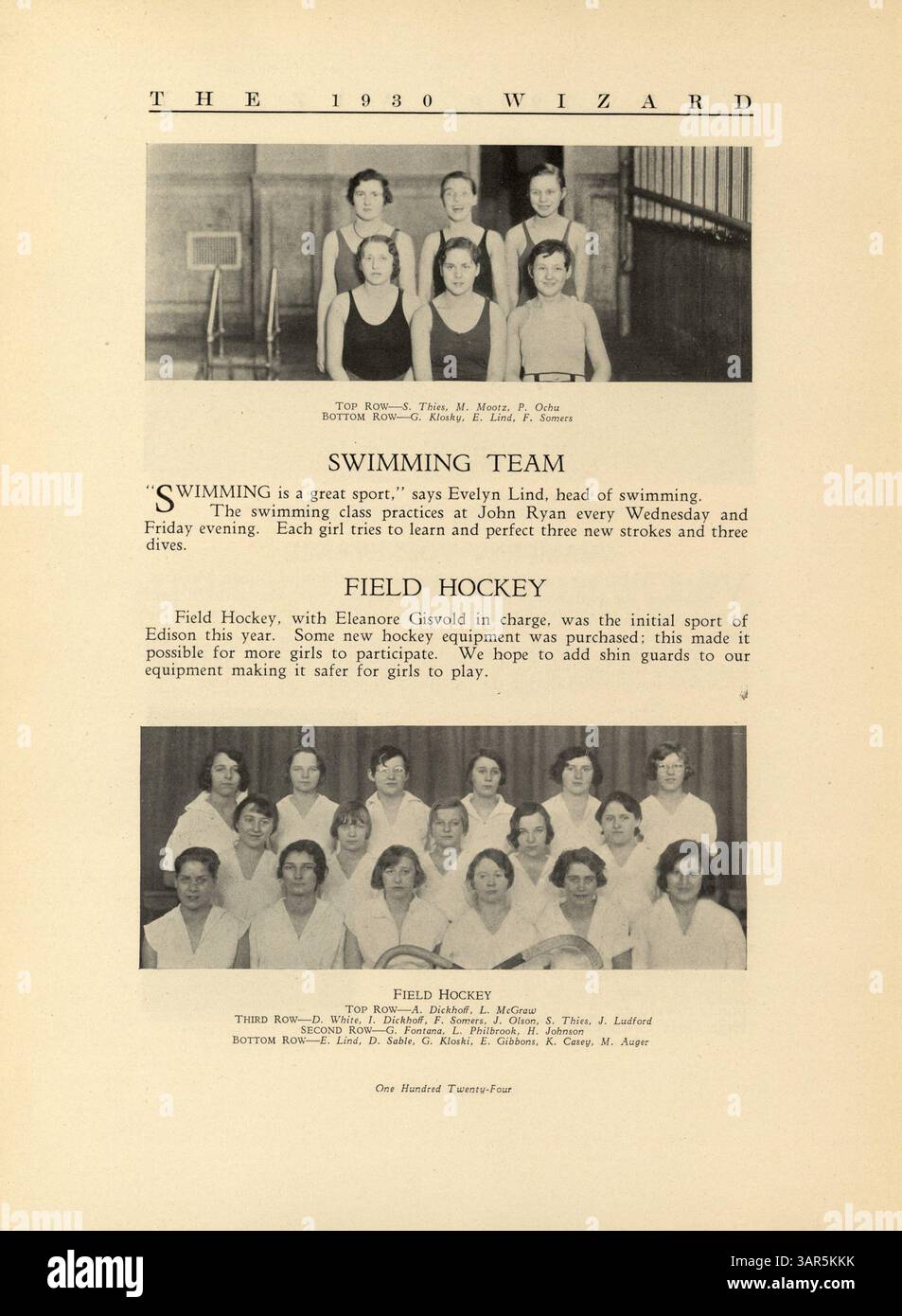 The Wizard yearbook from Edison High School (1930) reflects on the ...