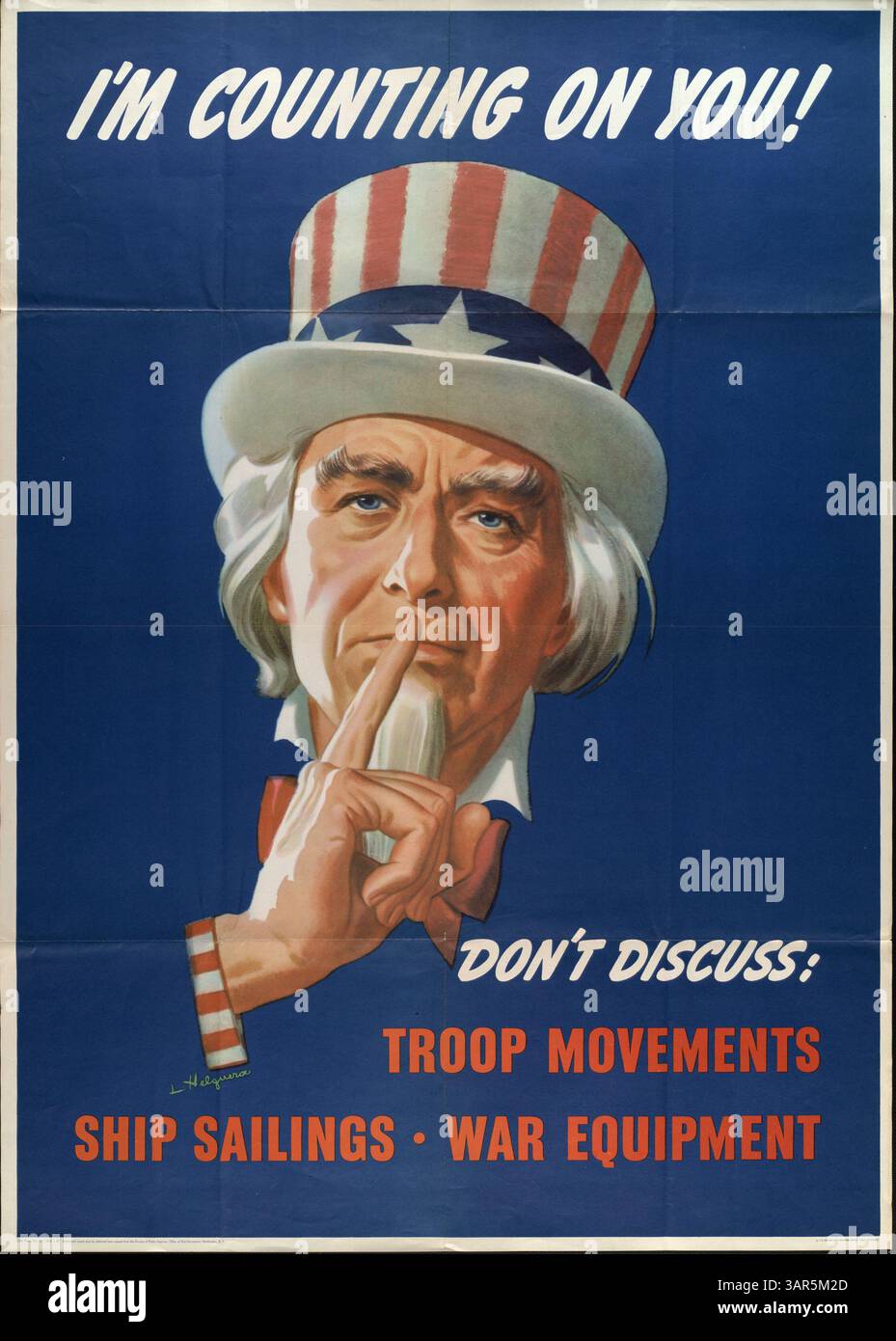 'I'm Counting on You! - Don't Discuss Troop Movements, Ship Sailings ...