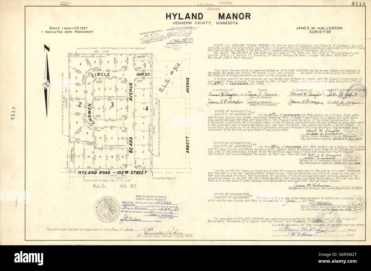 Hyland Manor is a historical building located in the Hennepin County ...