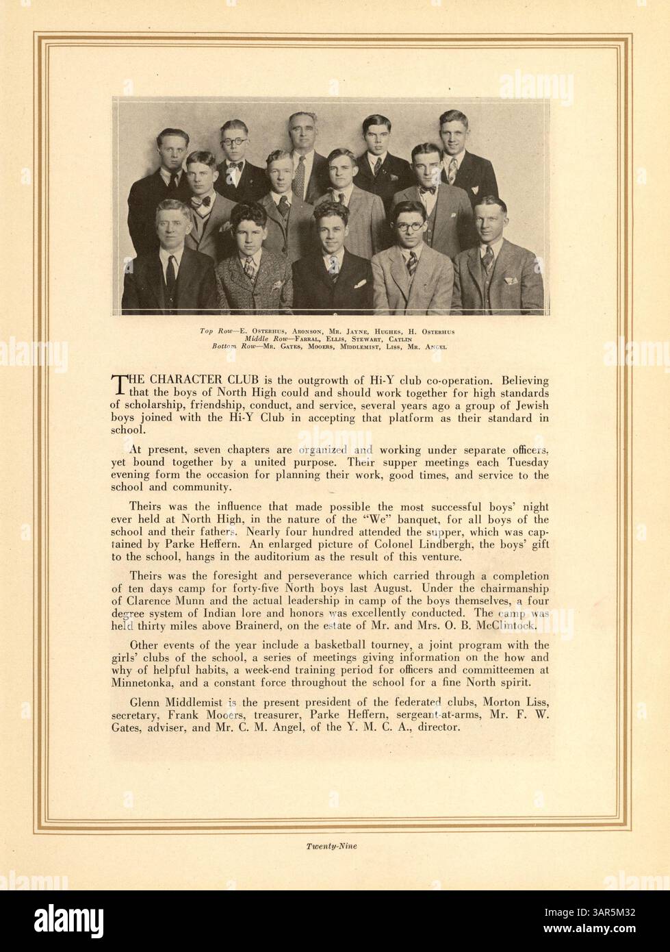 The 1928 'Polaris' yearbook from North High School showcases students ...