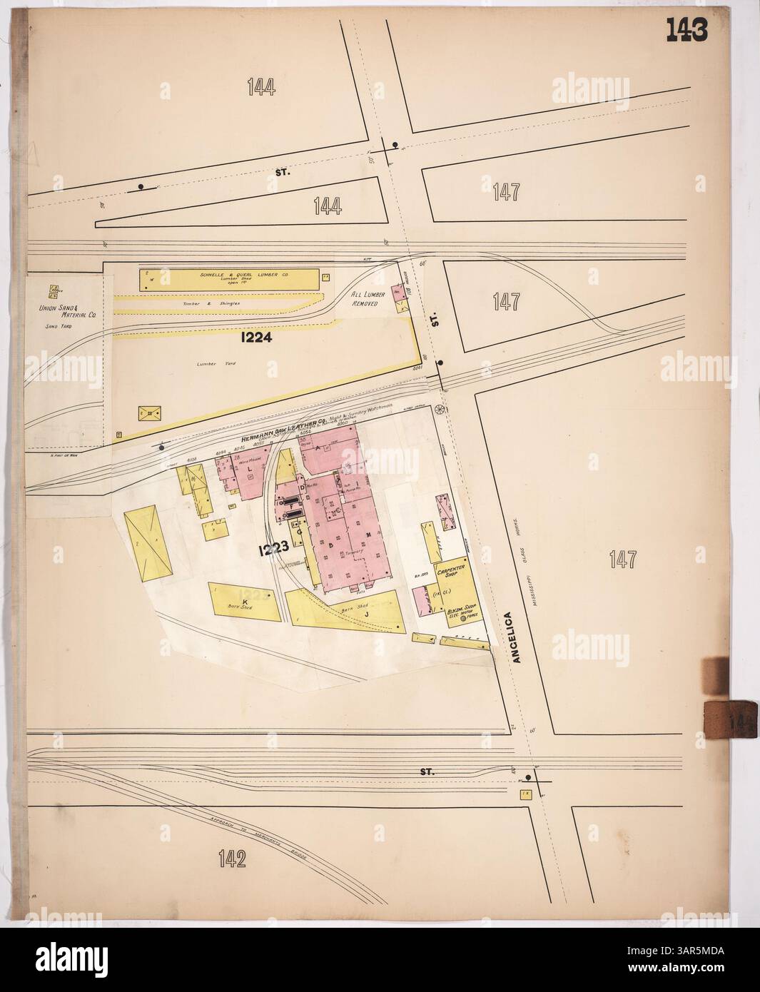 Whipple's 1897 fire insurance map of St. Louis, Missouri, Volume 3 ...