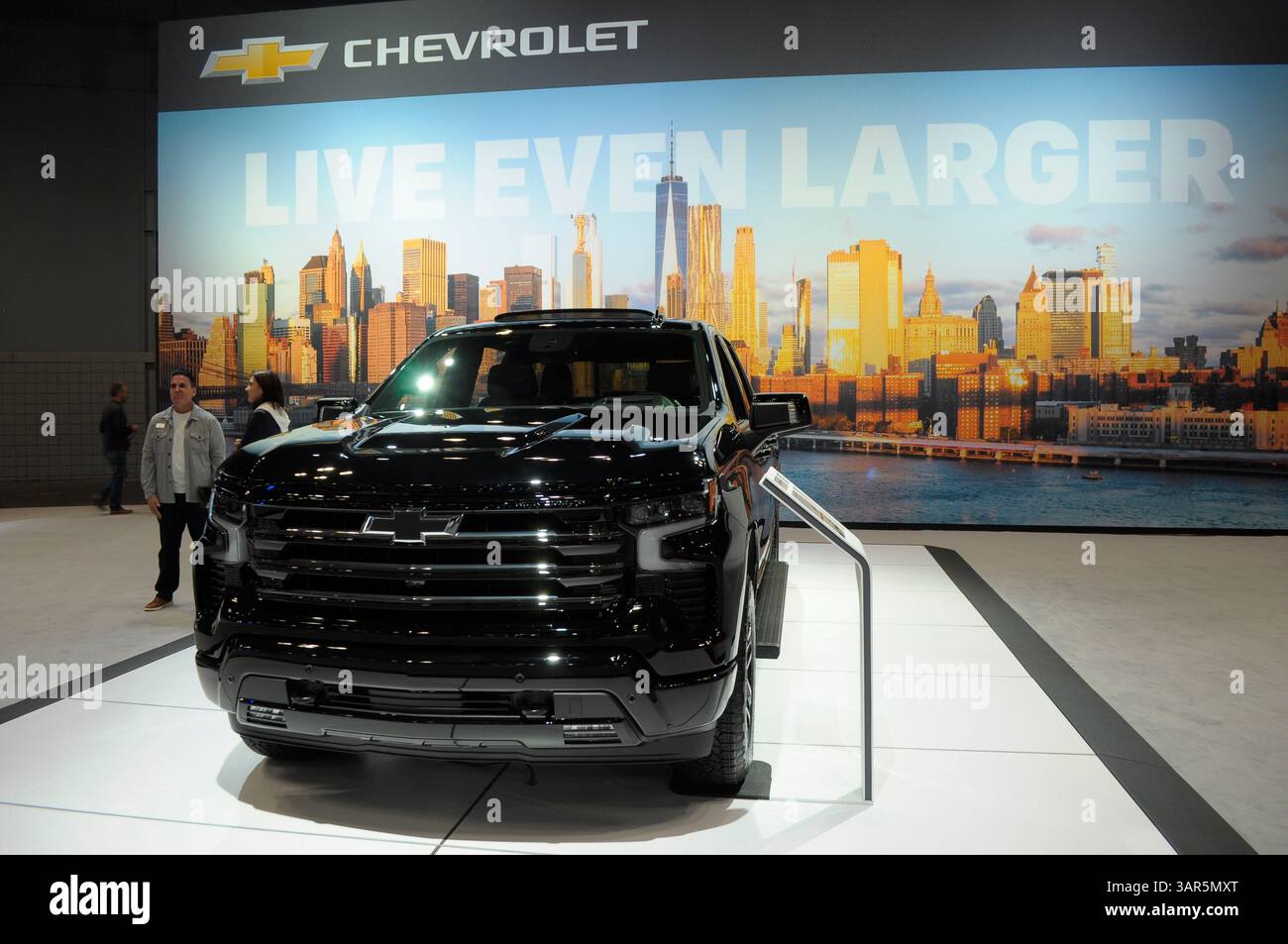 A 2025 Chevrolet Silverado High Country Midnight Edition vehicle is ...