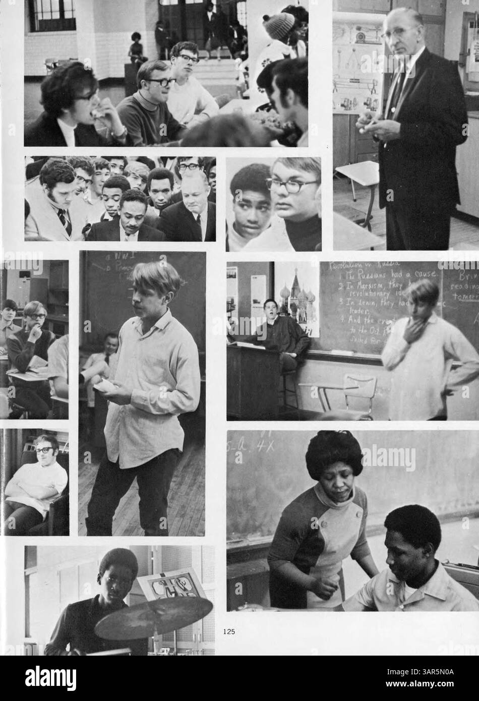 This 1970 yearbook from Central High School documents the academic and ...