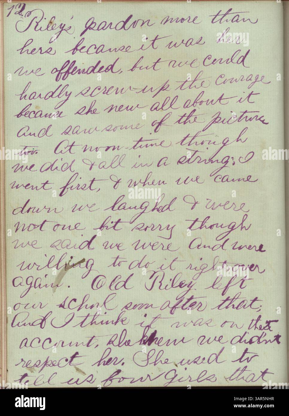 Clara Mitchell's diary, spanning from March 27, 1880, to August 28 ...