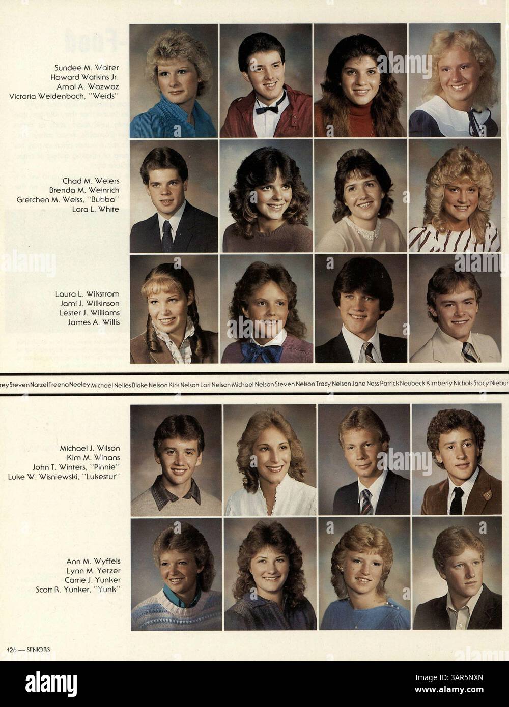 The 1983-1984 yearbook from Park Center High features photos and ...