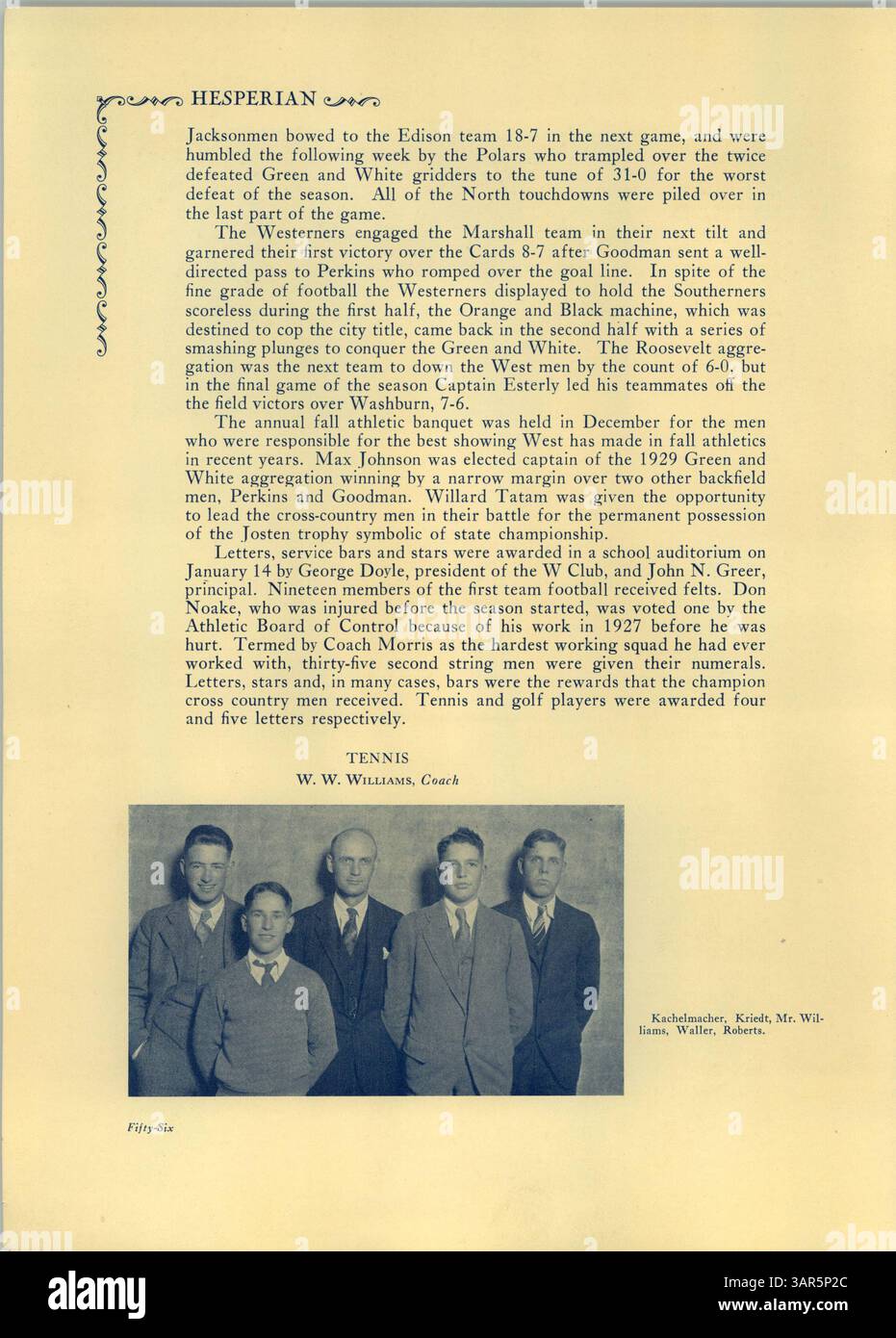 The January 1929 'Hesperian' yearbook from West High documents students ...