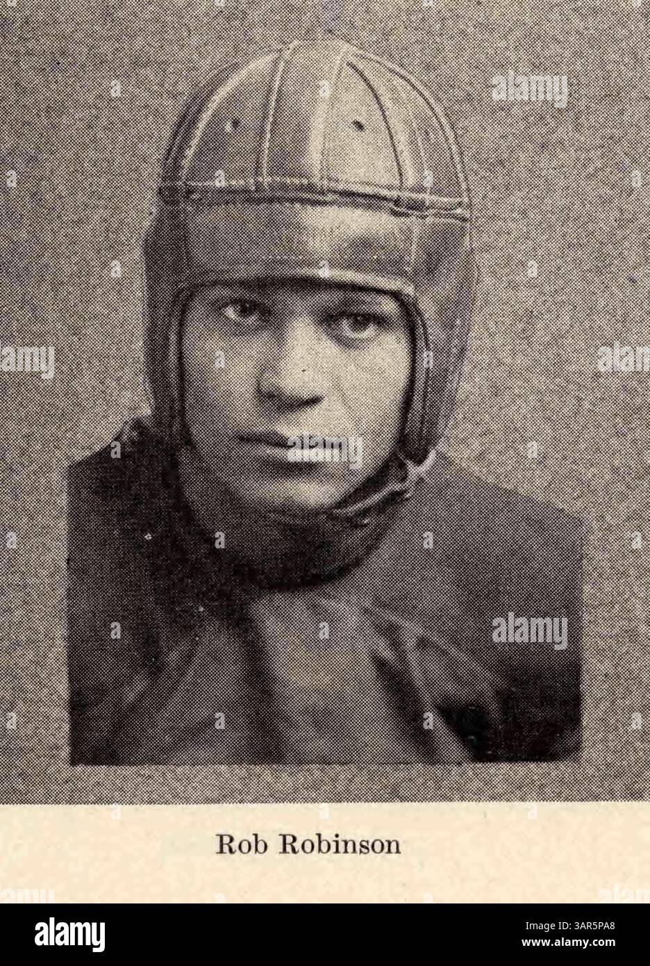 A black and white photo of Bobby Robinson, a University of Oregon ...