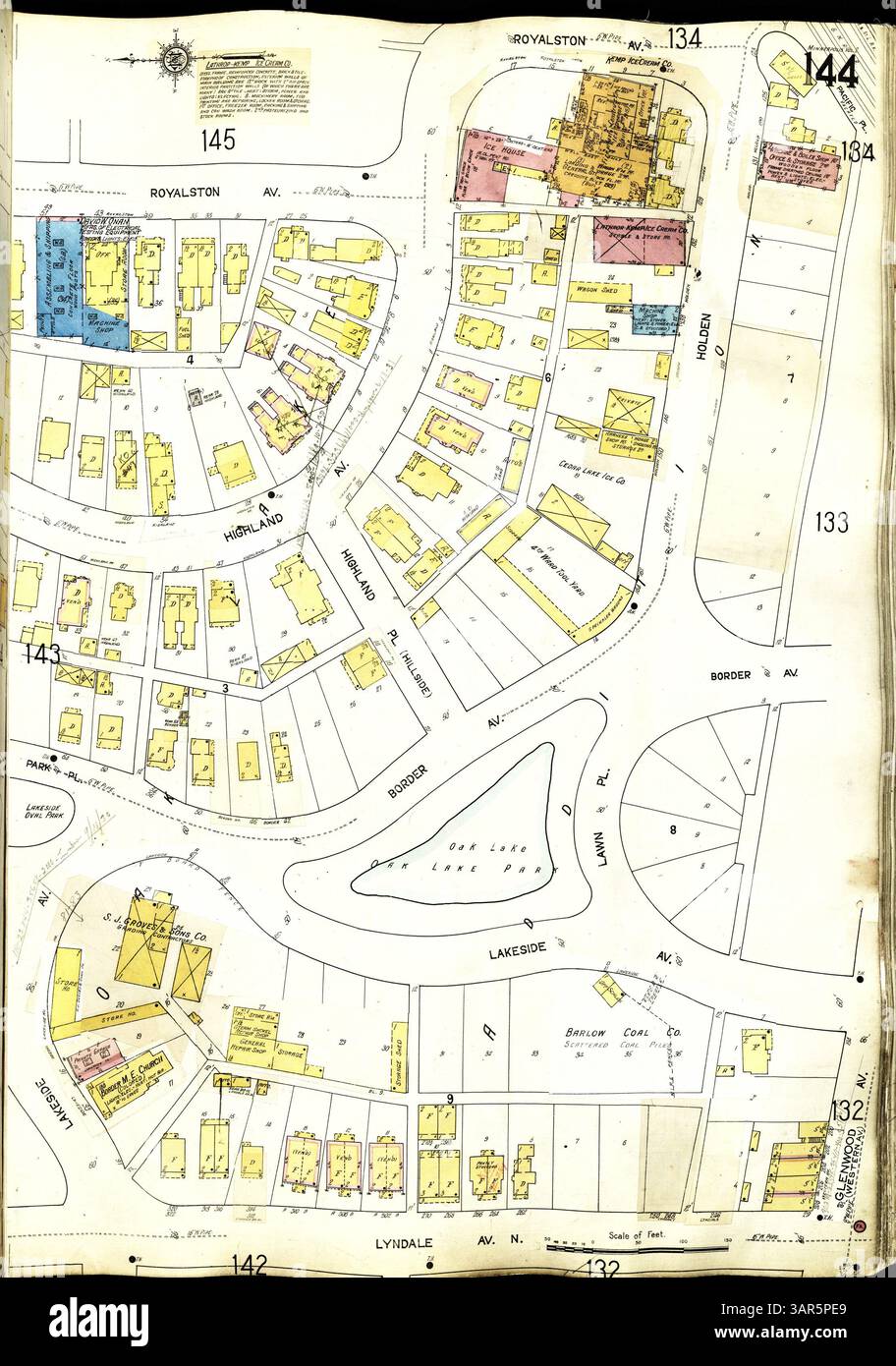 Sanborn fire insurance maps of Minneapolis provide detailed information ...