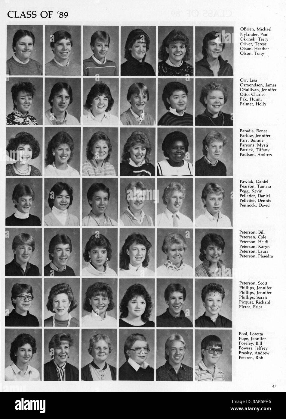 The 'Daydreams Eighty Six' yearbook from Brooklyn Junior High School documents the school's 1977 ...