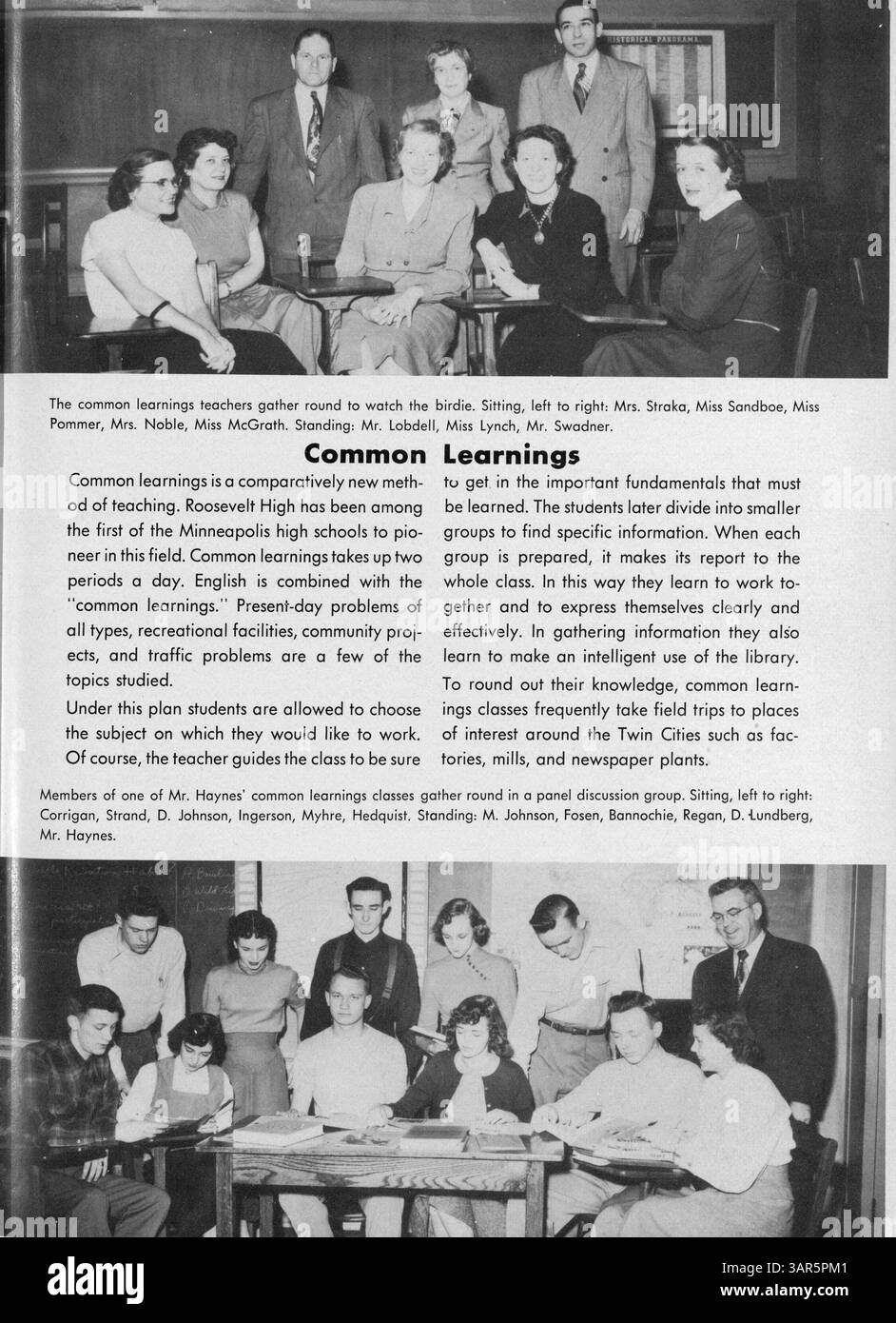 This high school annual documents the students, teachers, clubs ...