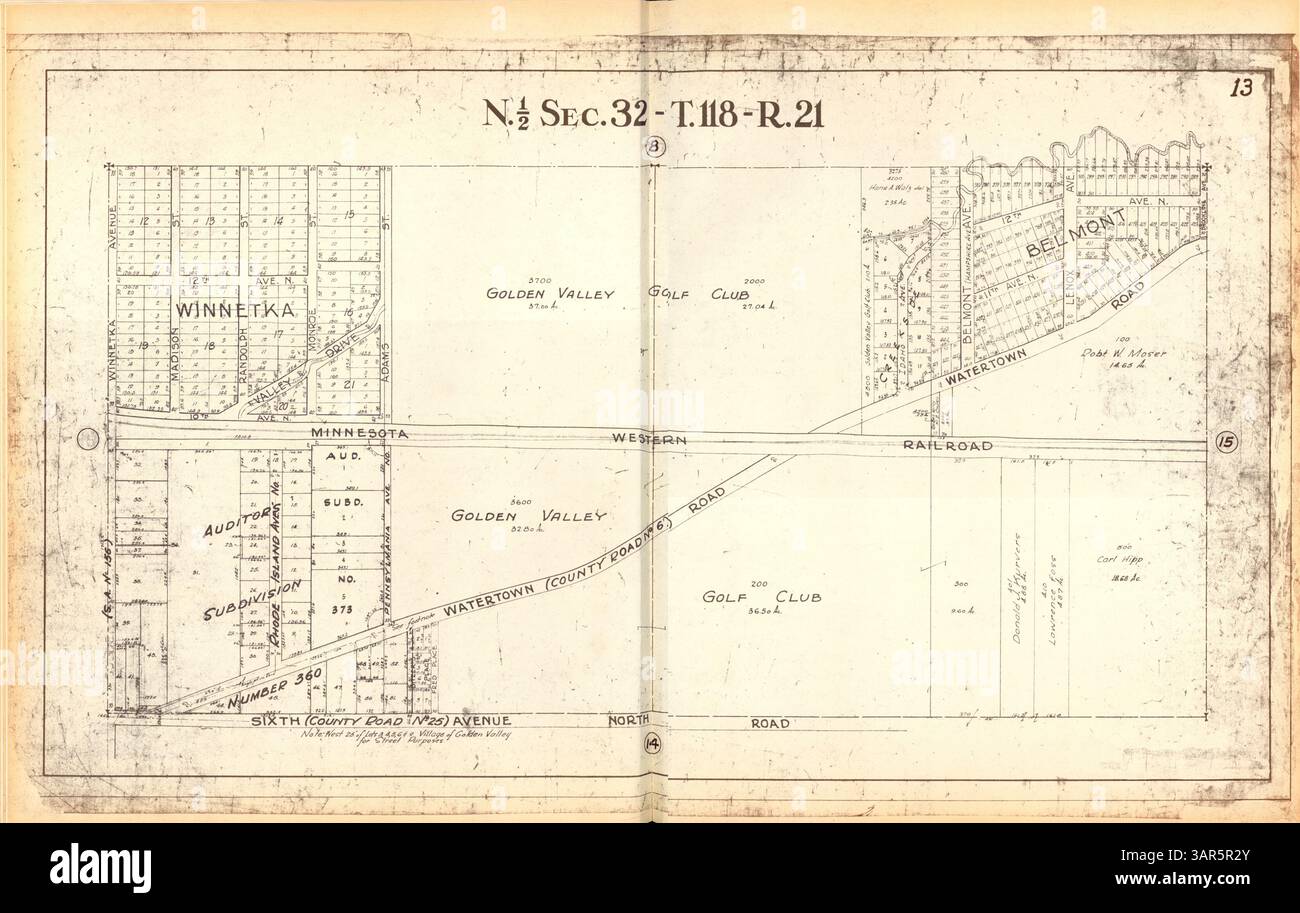 The Atlas of Golden Valley features plat maps that detail property ...