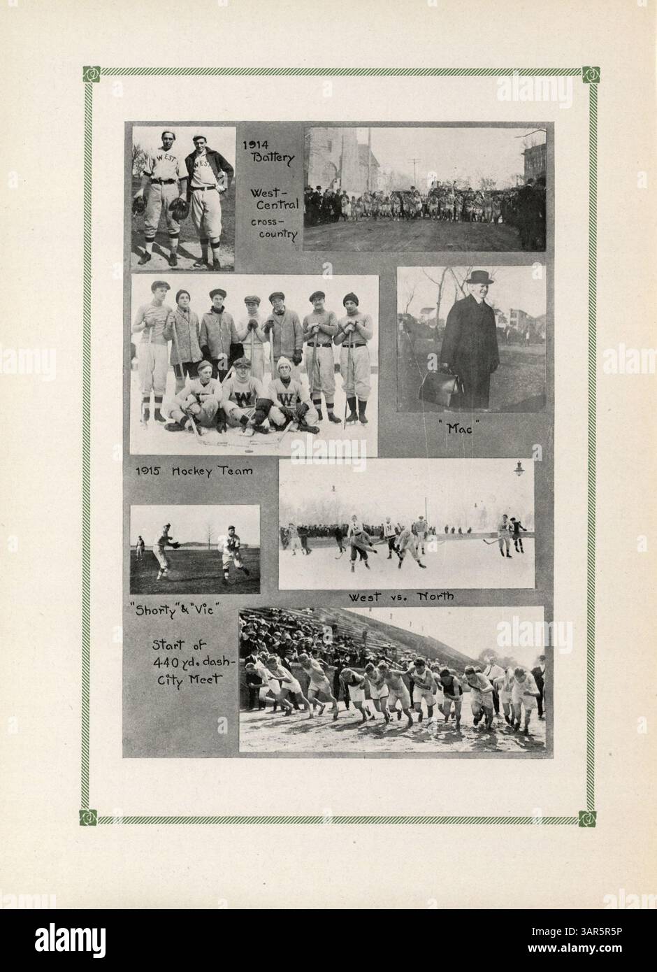 The 1915 edition of West High School's yearbook, Hesperian, captures ...