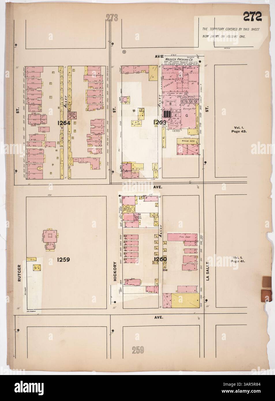 Page 272 from Whipple's Fire Insurance Map of 1896, Volume 5 ...